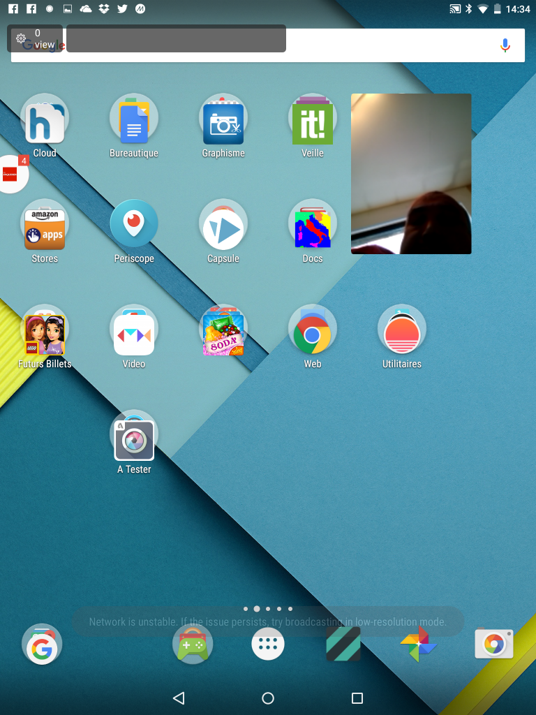 mirrativ: diffuser l’écran de votre tablette android sur le net en le commentant en direct | Le ...