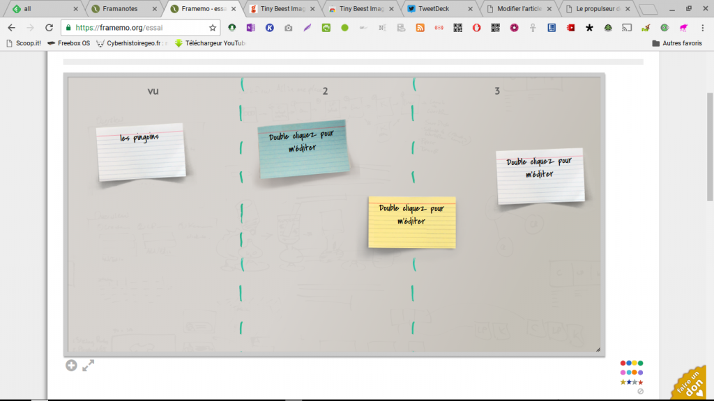 framemo: votre tableau à post-it collaboratif – Le coutelas de Ticeman
