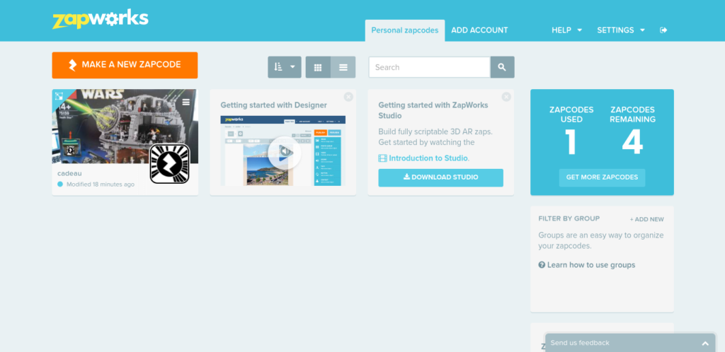 ZapWorks: vos contenus en réalité augmenté simplement – Le coutelas de ...