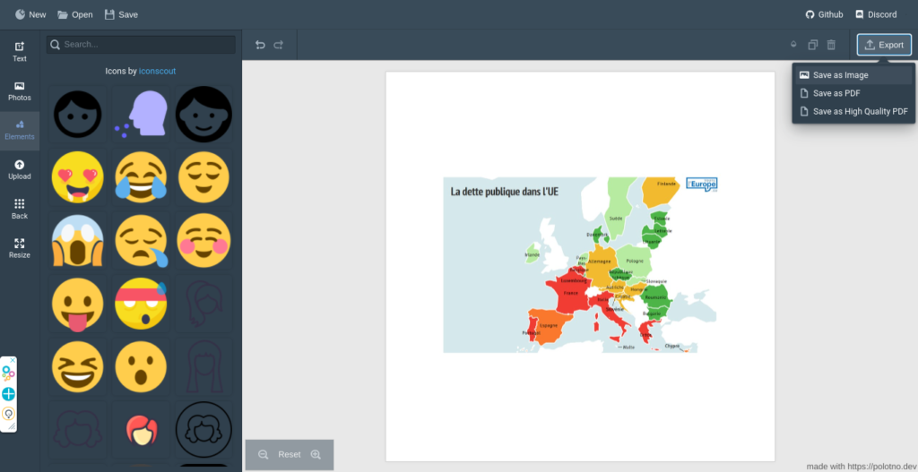 Polotno Studio : Vos petites infographies, posters et autres ...