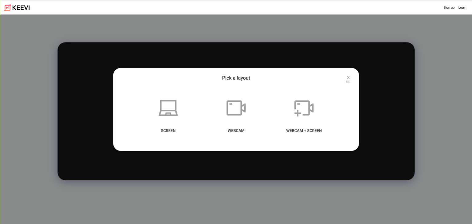 Keevi : Une autre solution pour filmer son écran depuis son navigateur ...